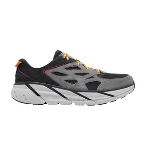 HOKA® Clifton L Suede Sneakers - Black