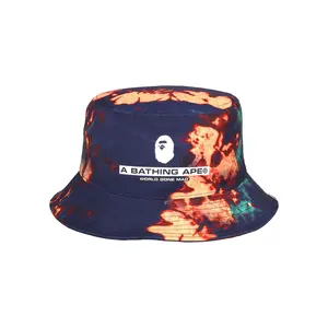 A BATHING APE Tie-dye Bucket Hat