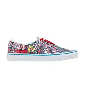 VANS Where's Waldo? X Authentic 'land Of Waldos' Sneakers
