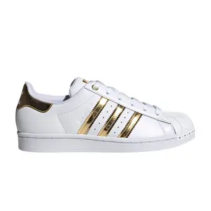 Adidas Superstar Metal Toe Sneakers - White