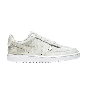 Nike Court Vision Low Premium Stacked Swoosh - Cream