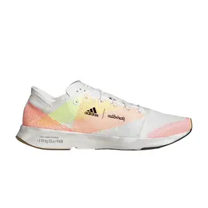 Adidas Allbirds X Adizero 2.94 Kg Co2e - White