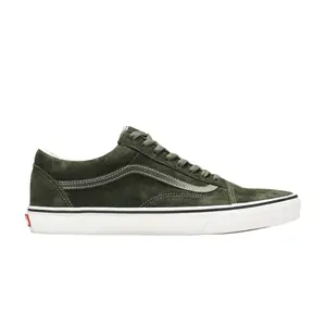 VANS Old Skool Pig Suede Sneakers - Green