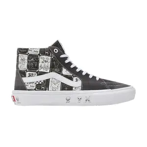 VANS Daniel Johnston X Skate Sk8-hi 'hi, How Are You Project' High-top Sneakers - Grey