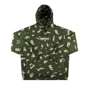 Supreme Box Logo Hooded Sweatshirt - Green