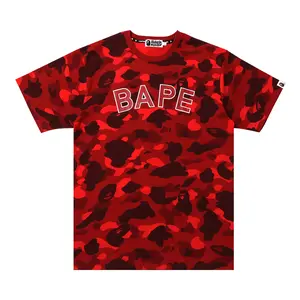 A BATHING APE Color Camo Tee