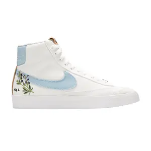 Nike Blazer Mid '77 Se 'indigo' Sneakers - White