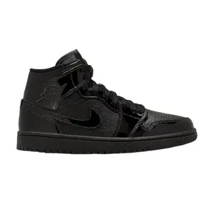 JORDAN 1 Mid Patent - Black