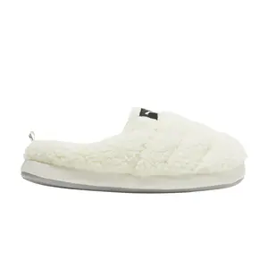 PUMA Scuff Sherpa Slippers - White