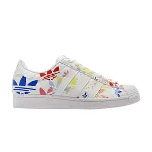 Adidas Superstar Allover Trefoil - White