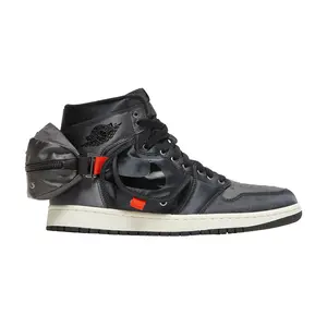 JORDAN 1 Retro High Utility 'stash' Sneakers - Black