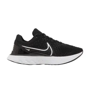 Nike React Infinity Run Flyknit 3 Sneakers - Black