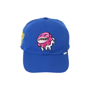 A BATHING APE Wgm Panel Cap - Blue