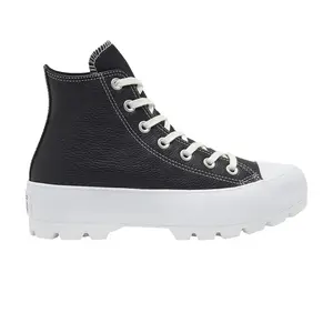 CONVERSE Chuck Taylor All Star Lugged Leather High Top Sneakers - Black