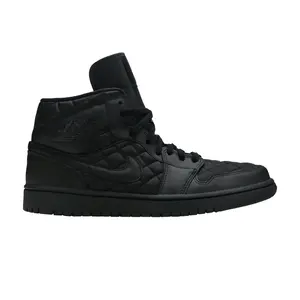 JORDAN 1 Mid Se Quilted Sneakers - Black