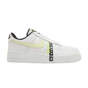 Nike Air Force 1 '07 Lv8 'worldwide Pack Volt' Sneakers - White