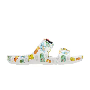 CROCS Pokémon X Classic Sandal 'starters - White