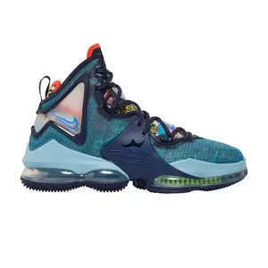 Nike Lebron 19 Fast Food Dutch - Blue