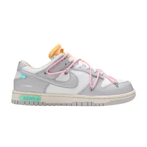 Nike Off- X Dunk Low 'lot 09 Of 50' Sneakers - White