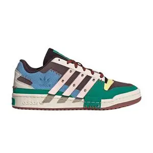 Adidas Melting Sadness X Forum Exhibit Low Sneakers - Multicolor