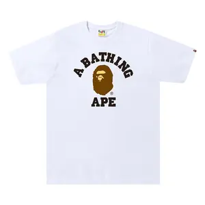 A BATHING APE Colors Tee - White
