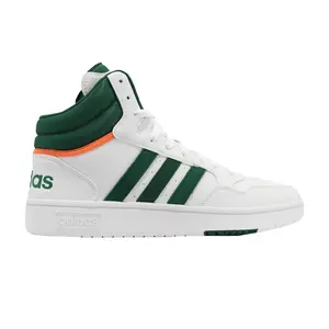 Adidas Hoops 3.0 Mid Top Sneakers - White