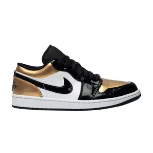 JORDAN 1 Low Top Sneakers - Gold