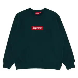 Supreme Box Logo Crewneck - Green