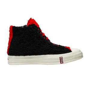 CONVERSE X Kith X Disney Chuck 70 'fleece Mickey Mouse' High-top Sneakers - Black