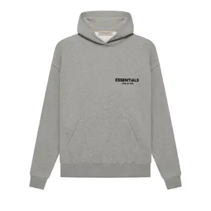 Fear Of God Fear Of God Essentials Fleece Hoodie Grey