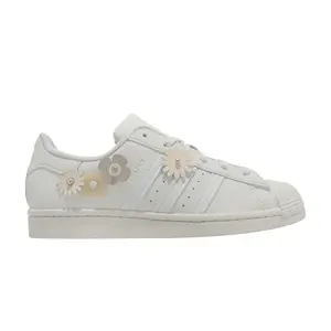 Adidas Superstar Floral Sneakers - White