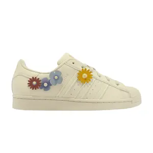 Adidas Superstar Floral Sneakers - Cream