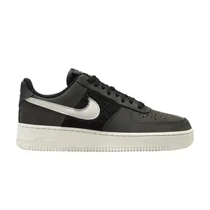 Nike Air Force 1 Faux Fur Sneakers - Black