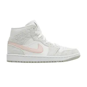 JORDAN 1 Mid Se Light Iron Ore Sneakers - White