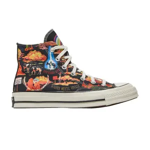 CONVERSE Chuck 70 High Twisted Resort Ufo Crash Site - Black