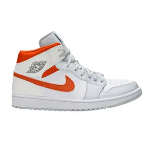 JORDAN 1 Mid Starfish Sneakers - White