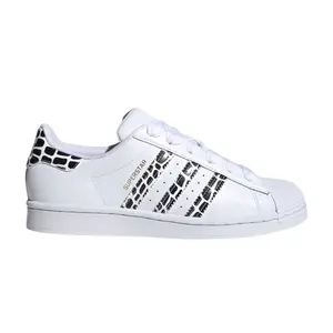 Adidas Superstar 'animal Print' Sneakers - White
