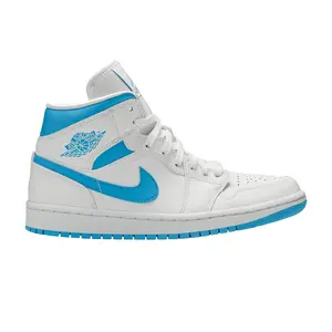 JORDAN 1 Mid 'unc' Sneakers - White
