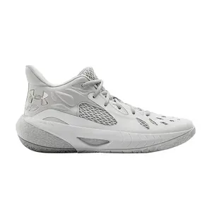 Under Armour Silver Tone Sneakers For Men