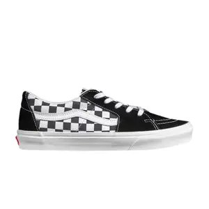 VANS Sk8-low Checkerboard Sneakers - Black