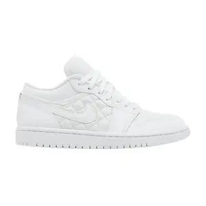 JORDAN 1 Low Quilted Sneakers - White