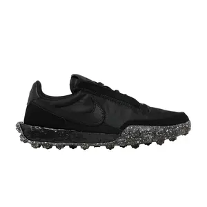 Nike Waffle Racer Crater Sneakers - Black