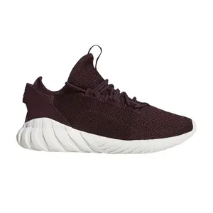 Adidas Tubular Doom Sock Primeknit Sneakers - Red