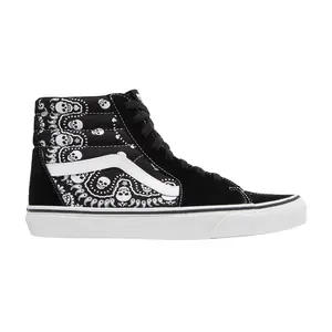 VANS Sk8-hi Bandana Sneakers - Black