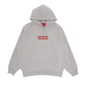 Supreme Inside Out Box Logo Hooded Sweatshirt - Grey