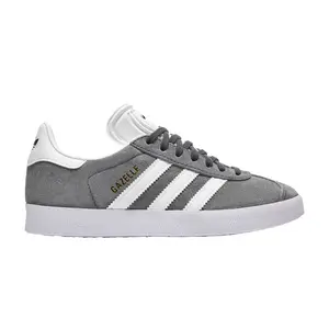 Adidas Gazelle Lace Up Sneakers - Grey