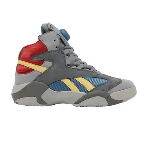 REEBOK Dc Comics X Shaq Attaq 'man Of Steel' High-top Sneakers - Grey