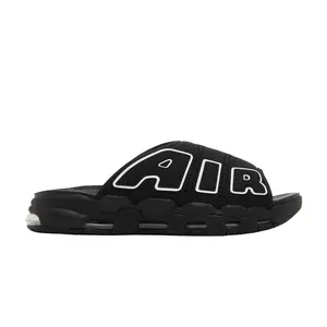 Nike Air More Uptempo Slide - Black