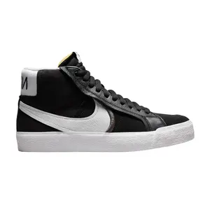 Nike Zoom Blazer Mid Premium Sb Oversized Swoosh - Black