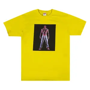 Supreme Tupac Hologram Tee - Yellow